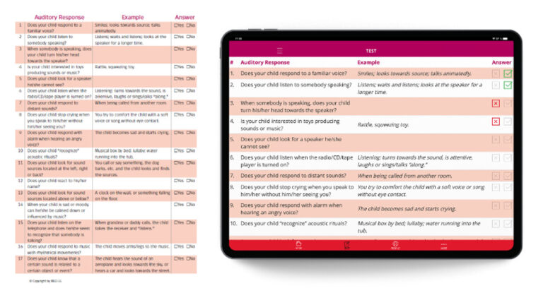 LittlEARS® Auditory Questionnaire for Assessment of Babies & Toddlers ...